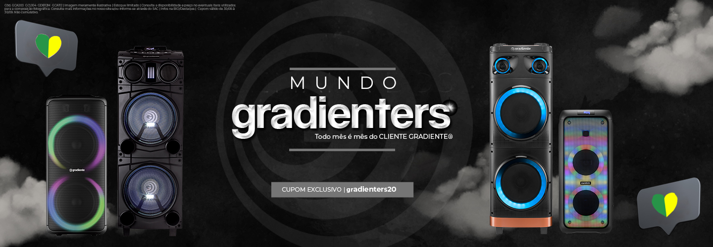 Loja Oficial | GRADIENTE®